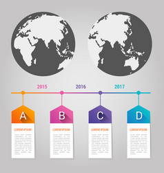 World map pointer marks icon flat web sign symbol Vector Image