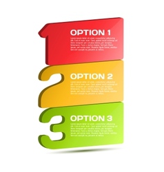 3d progress background Royalty Free Vector Image