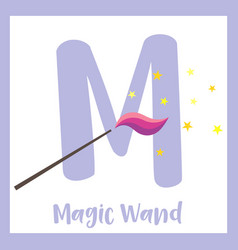 Letter m tracing walking mummy Royalty Free Vector Image