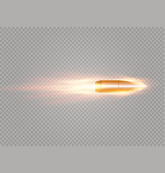 Flying bullet Royalty Free Vector Image - VectorStock