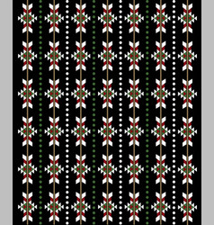 Saudi arabian traditional colors pattern Vector Image