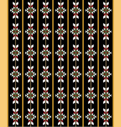 Saudi arabian traditional colors pattern Vector Image