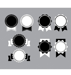 Ribbon signs Royalty Free Vector Image - VectorStock