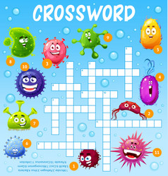 Cartoon corona virus a microorganism Royalty Free Vector