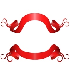 Two circle banner backgrounds Royalty Free Vector Image