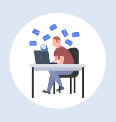 Envelope email inbox letter message send mail Vector Image