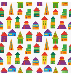 Cute houses and homes Royalty Free Vector Image