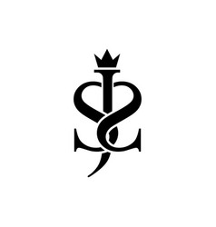 Cl logo Royalty Free Vector Image - VectorStock