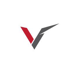 V letter icon logo Royalty Free Vector Image - VectorStock