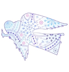 Angel gradient Royalty Free Vector Image - VectorStock