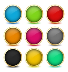 Elegant web icon buttons Royalty Free Vector Image