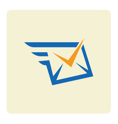 Web mail people check new message Royalty Free Vector Image