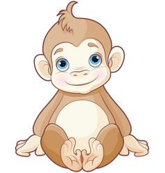 Cartoon bamonkey Royalty Free Vector Image - VectorStock