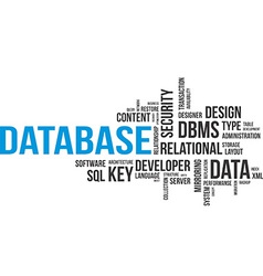 Word cloud statistics Royalty Free Vector Image