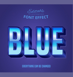 Patch text editable font effect Royalty Free Vector Image