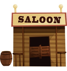 Saloon Royalty Free Vector Image - VectorStock