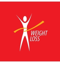 Weight loss logo Royalty Free Vector Image - VectorStock