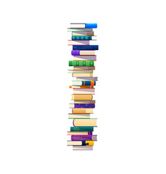 Book stacks Royalty Free Vector Image - VectorStock
