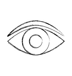 Human eye symbol Royalty Free Vector Image - VectorStock