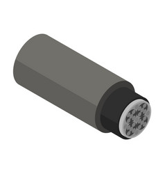 Fiber cable icon isometric icon Royalty Free Vector Image