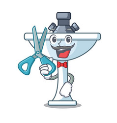 Up board cartoon sink in the kitchen room Vector Image