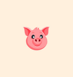 Happy-Pig Royalty Free Vector Image - VectorStock
