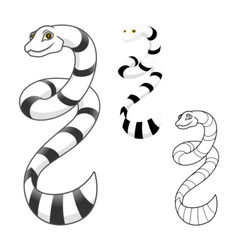 Sea Snake Royalty Free Vector Image - VectorStock
