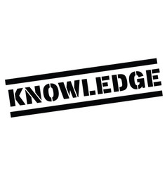 Knowledge rubber stamp Royalty Free Vector Image