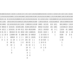 Binary code texture globe Royalty Free Vector Image