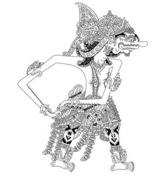 Monochrome simple tribal pattern Royalty Free Vector Image