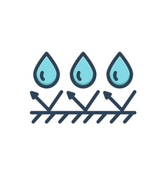 Waterproof icon Royalty Free Vector Image - VectorStock