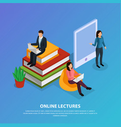 Learning english book composition Royalty Free Vector Image