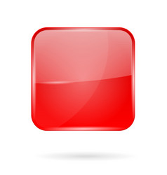 Colorful round squares modern geometric background