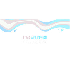 Abstract background website header simple design Vector Image