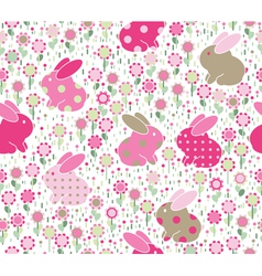 Spring flowers background Royalty Free Vector Image