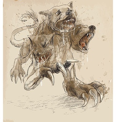 Dogs country origin greek dog breeds Royalty Free Vector