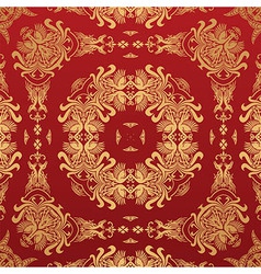 Baroque royal design wallpaper Royalty Free Vector Image