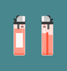 Lighter promotional template Royalty Free Vector Image