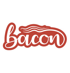 Mexican food label emblem badge or logo Royalty Free Vector