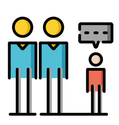 Incompatible linecolor Royalty Free Vector Image