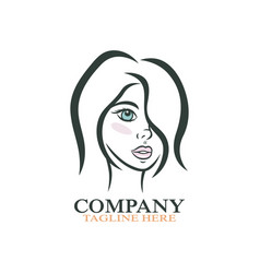 Modern beauty logo Royalty Free Vector Image - VectorStock