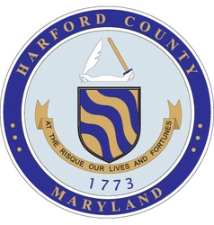 Howard county seal Royalty Free Vector Image - VectorStock