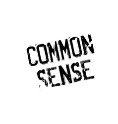 Common sense rubber stamp Royalty Free Vector Image