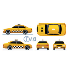 Cars and trucks top view Royalty Free Vector Image