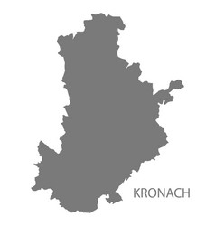Landsberg am lech grey county map bavaria Vector Image