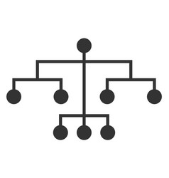 Classification icon simple element Royalty Free Vector Image