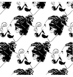 Hand drawn cartoon characters - artist and colors Vector Image