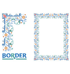 Decorative framework borders Royalty Free Vector Image