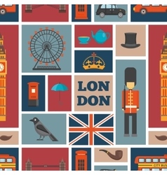 London England Seamless Pattern Royalty Free Vector Image