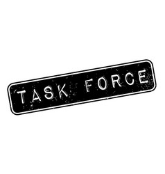 Task force rubber stamp Royalty Free Vector Image
